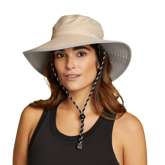 Eddie Bauer | Accessories | Nwt Eddie Bauer Womens Exploration Upf Wide ...